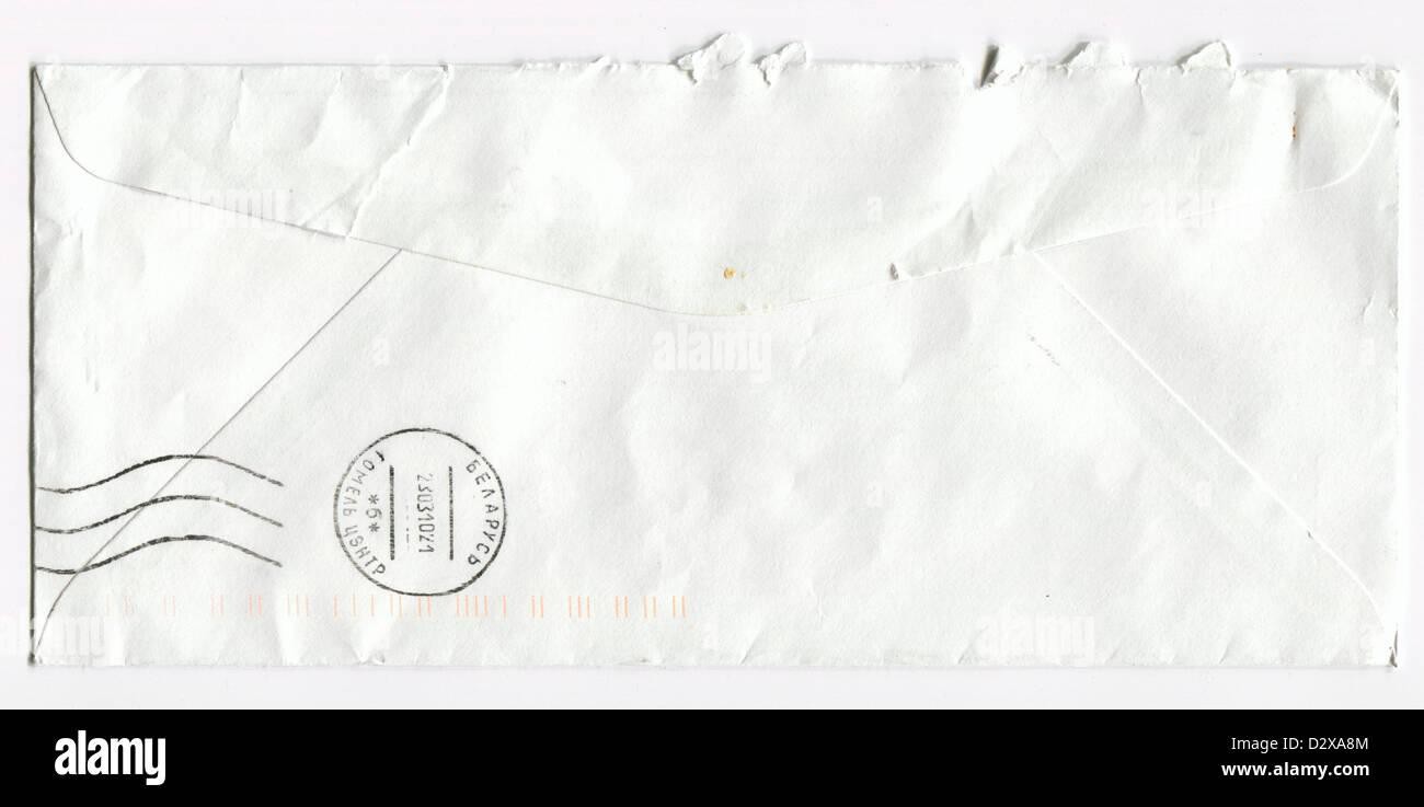 Post envelope, background Stock Photo - Alamy