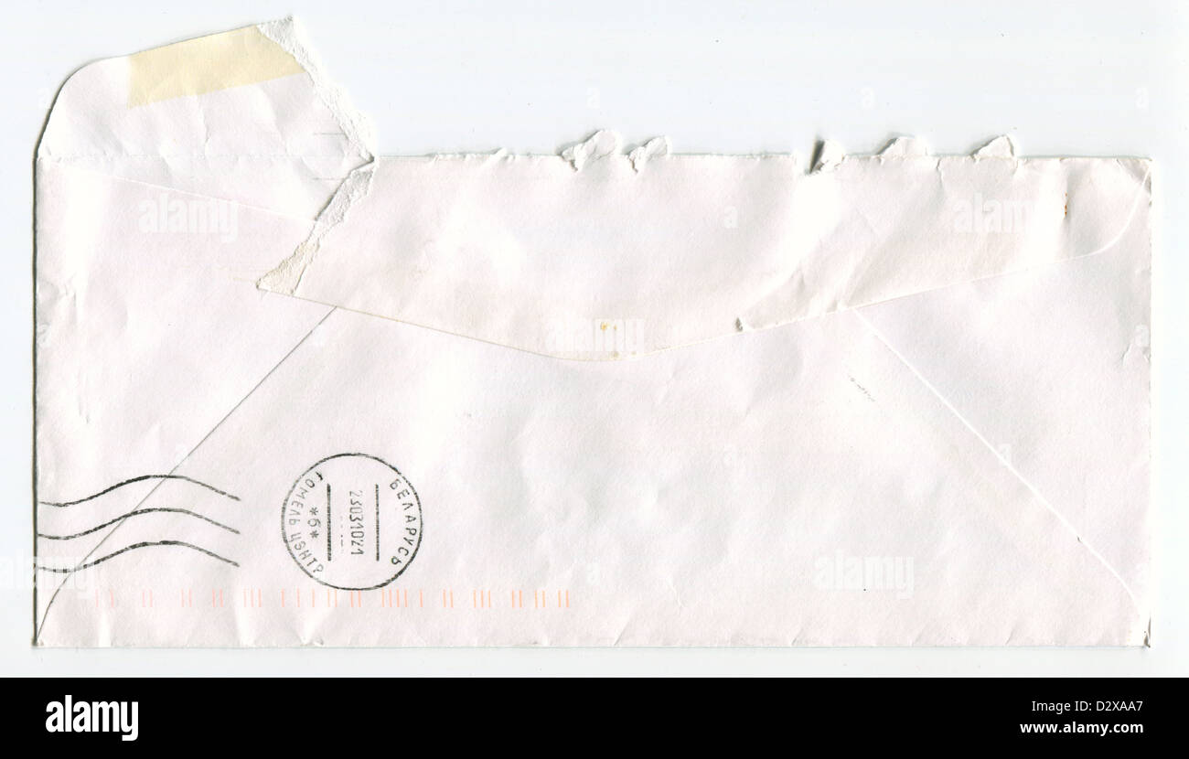 Post envelope, background Stock Photo - Alamy