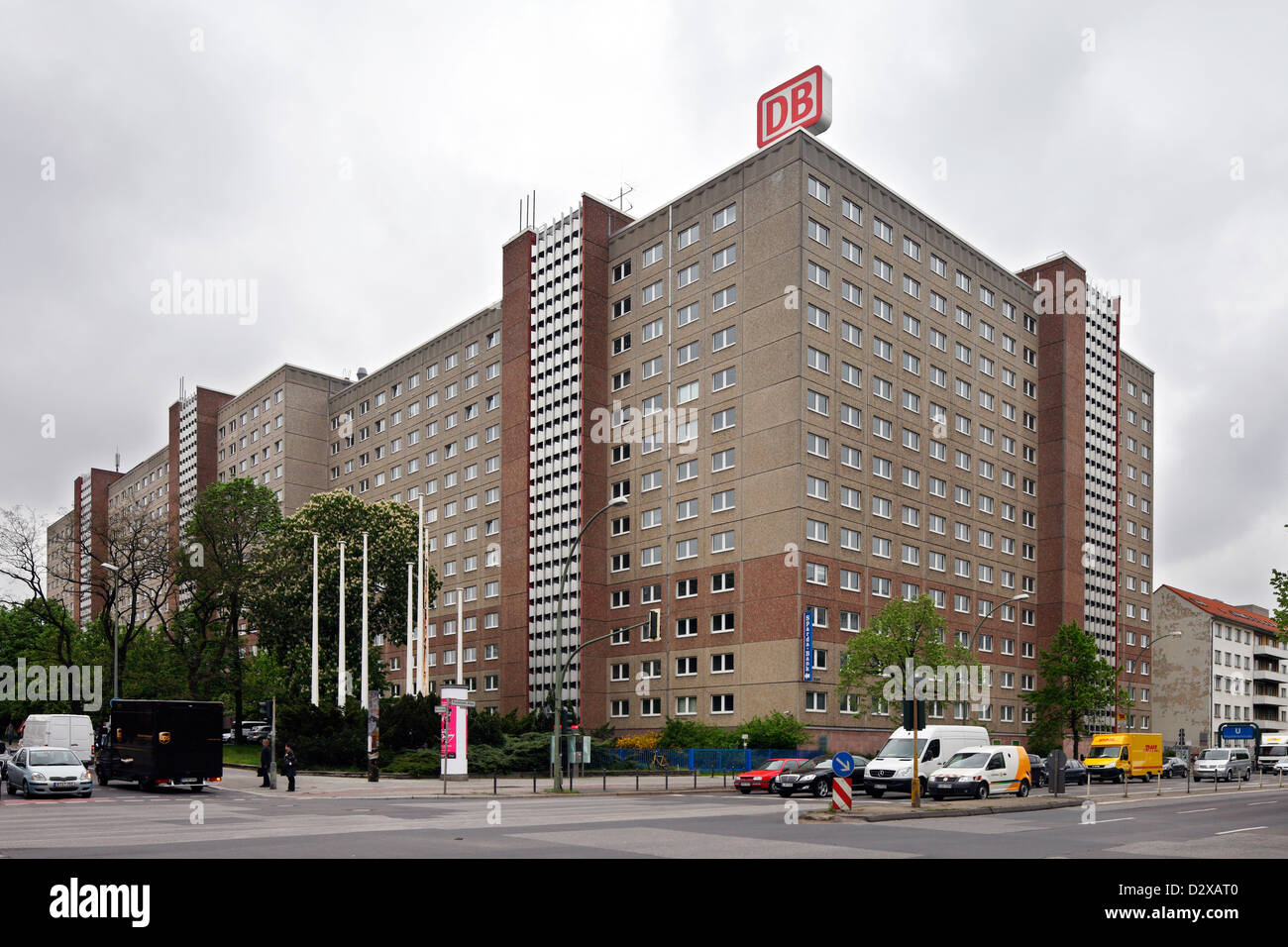 Berlin, Germany, the building of the former Stasi headquarters, now DB ...