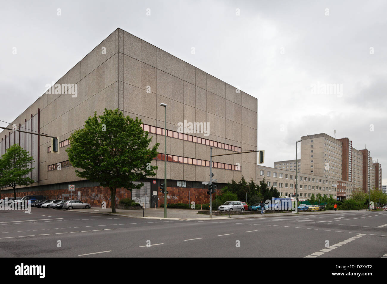 Berlin, Germany, the building of the former Stasi headquarters in ...