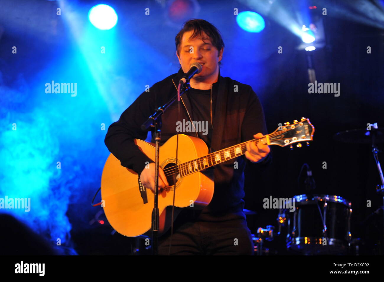 NEW YORK- JANUARY 27: Music group Ed Pitt performs on stage during ...