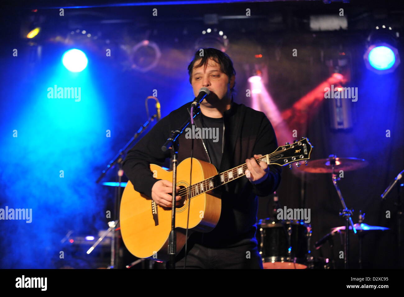 NEW YORK- JANUARY 27: Music group Ed Pitt performs on stage during ...