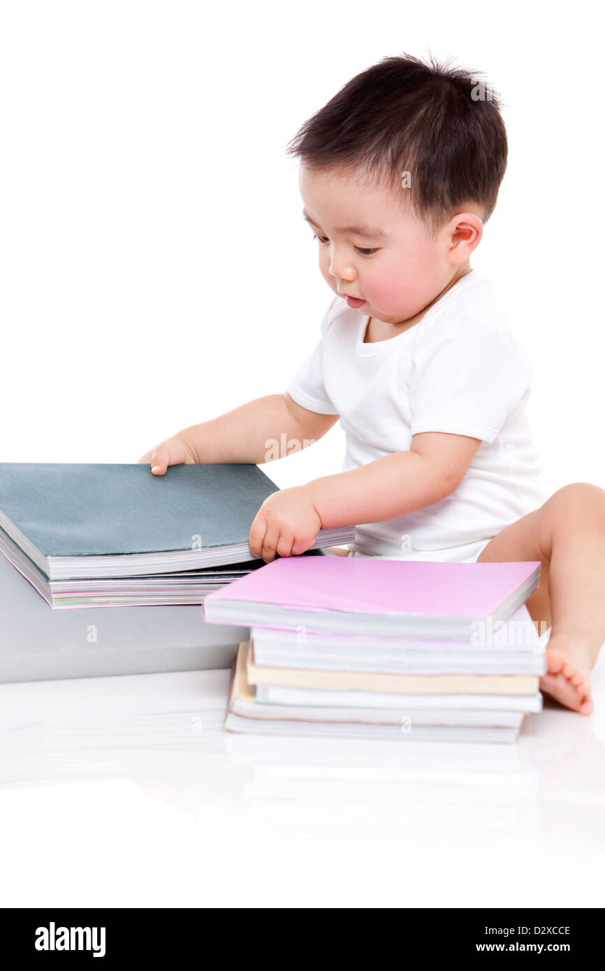 Portrait adorable baby boy Cut Out Stock Images & Pictures - Alamy