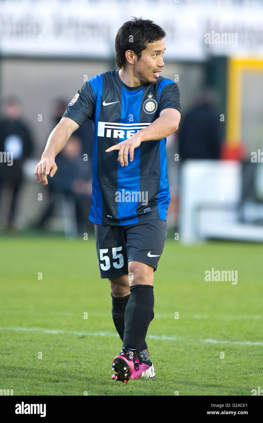Yuto Nagatomo (Inter), FEBRUARY 3, 2013 - Football / Soccer : Italian ...