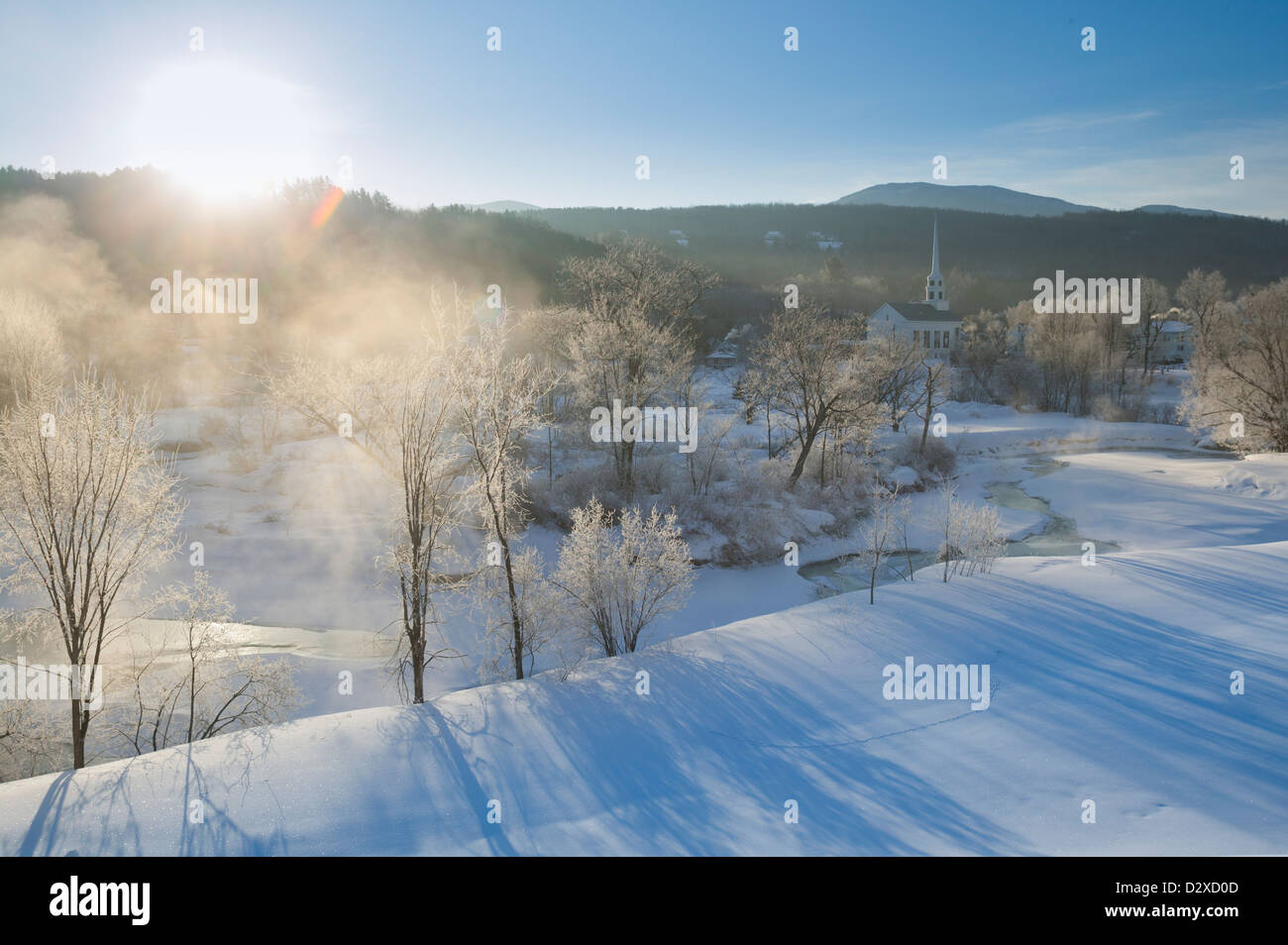 Stowe, vt winter hi-res stock photography and images - Alamy