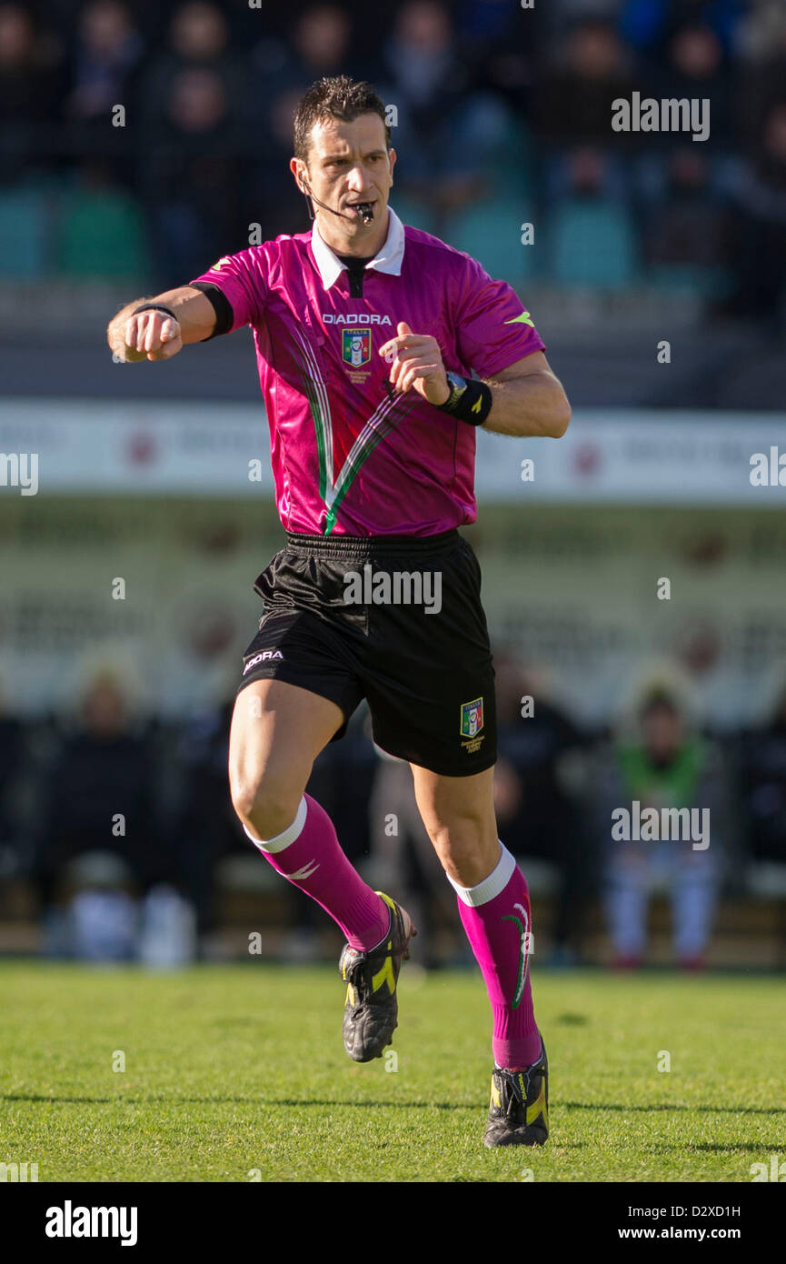 Daniele Doveri (Referee), FEBRUARY 3, 2013 - Football / Soccer ...
