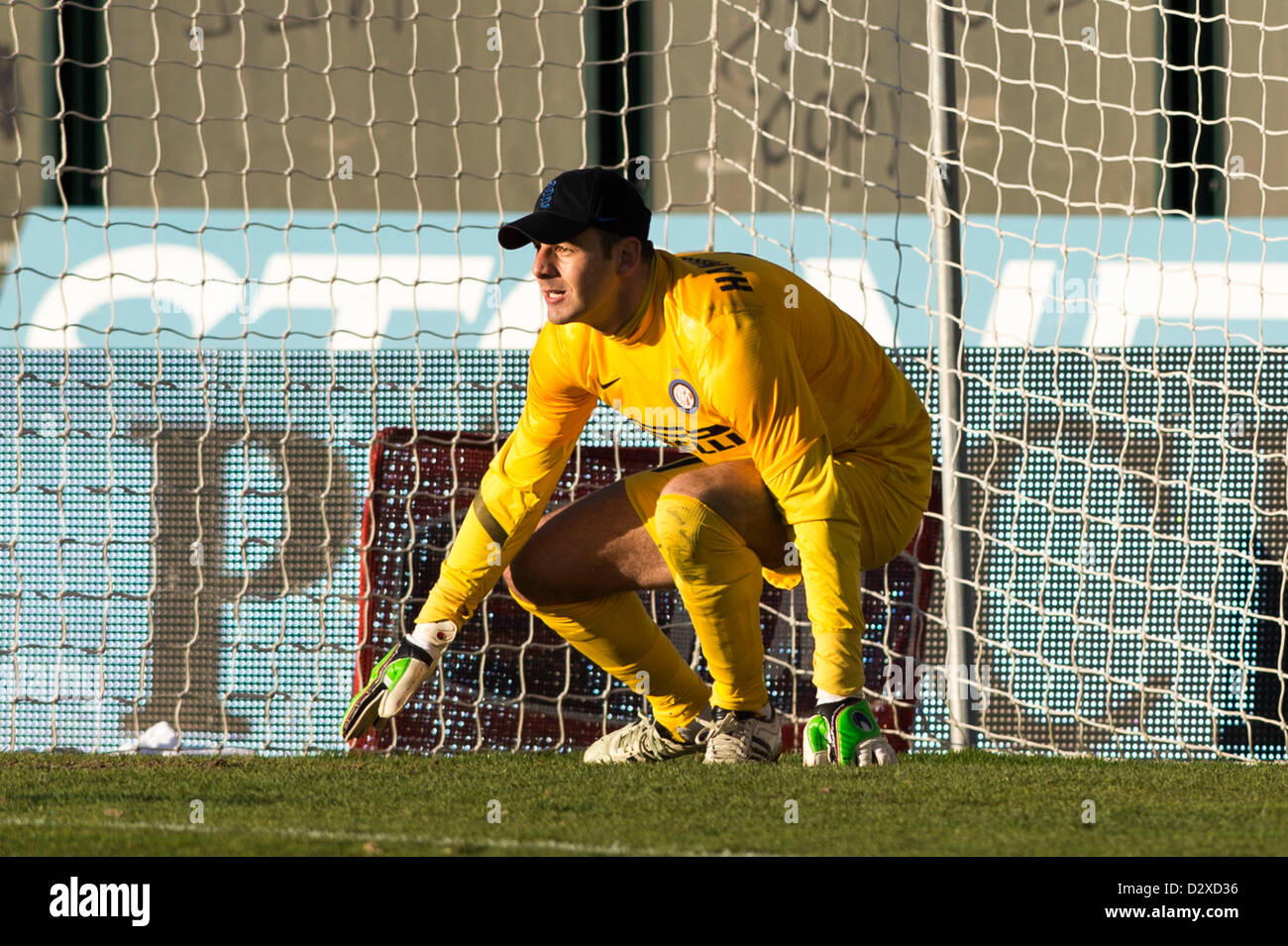 Samir Handanovic (Inter), FEBRUARY 3, 2013 - Football / Soccer ...