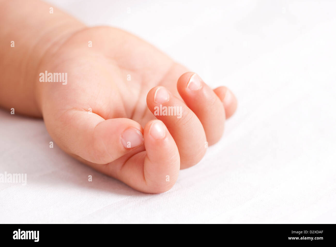 Close up of baby's hand Stock Photo - Alamy