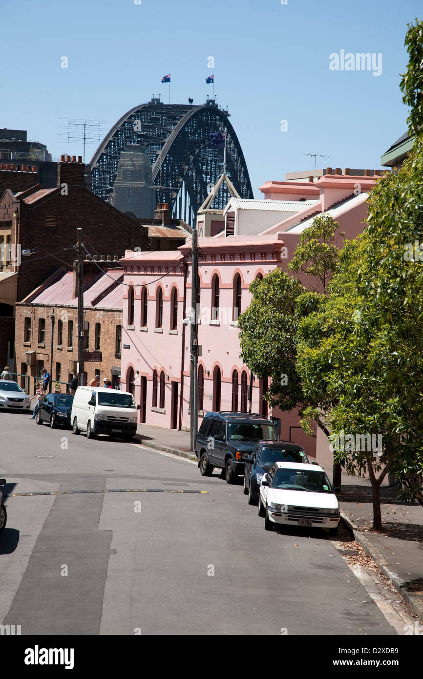 Gloucester Walk in The Rocks Sydney Australia Stock Photo - Alamy