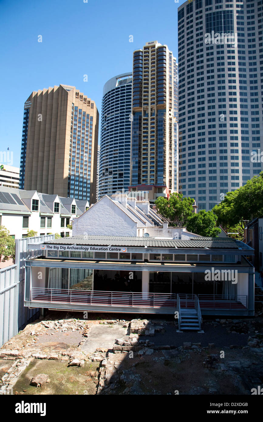 YHA The Rocks - The site of an archaeological excavation - with convict ...