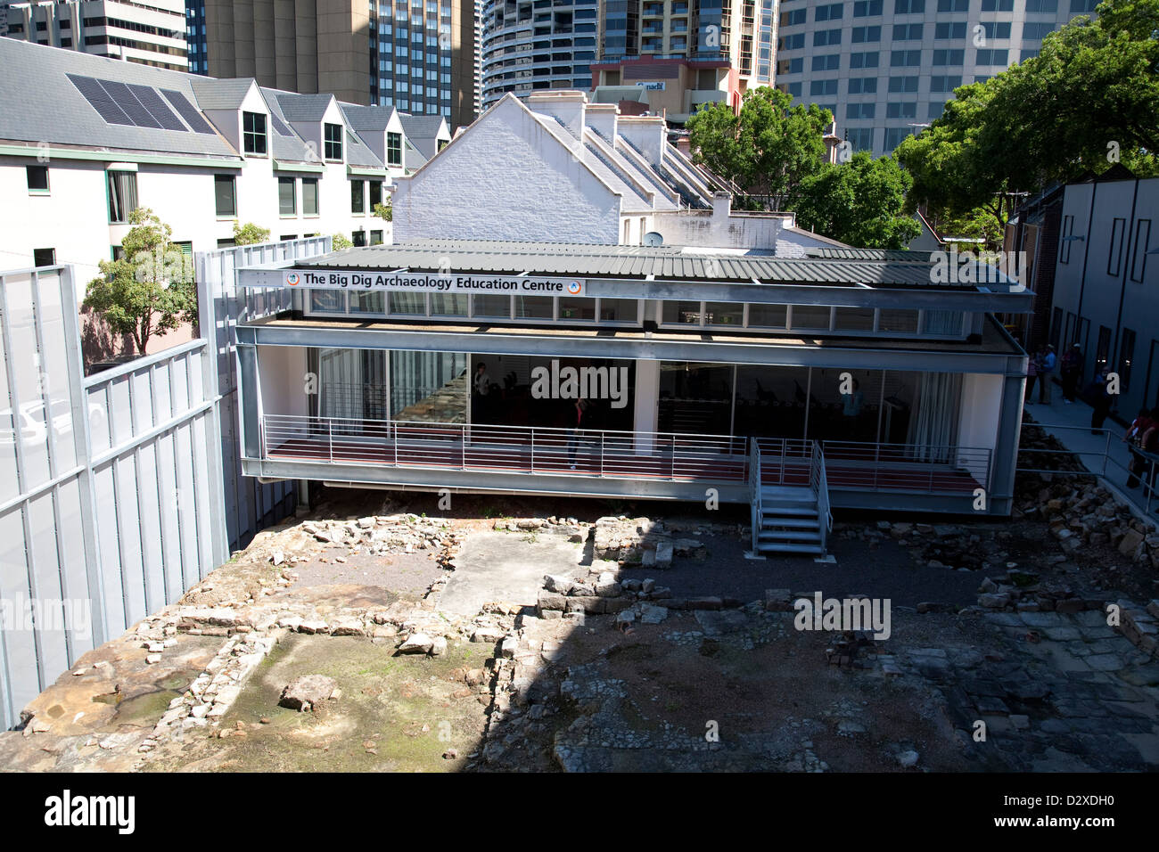 YHA The Rocks - The site of an archaeological excavation - with convict ...