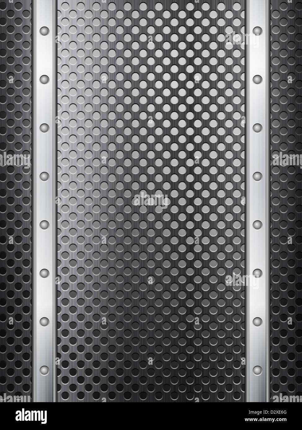 Pattern of metal texture background. Vector illustration Stock Photo ...