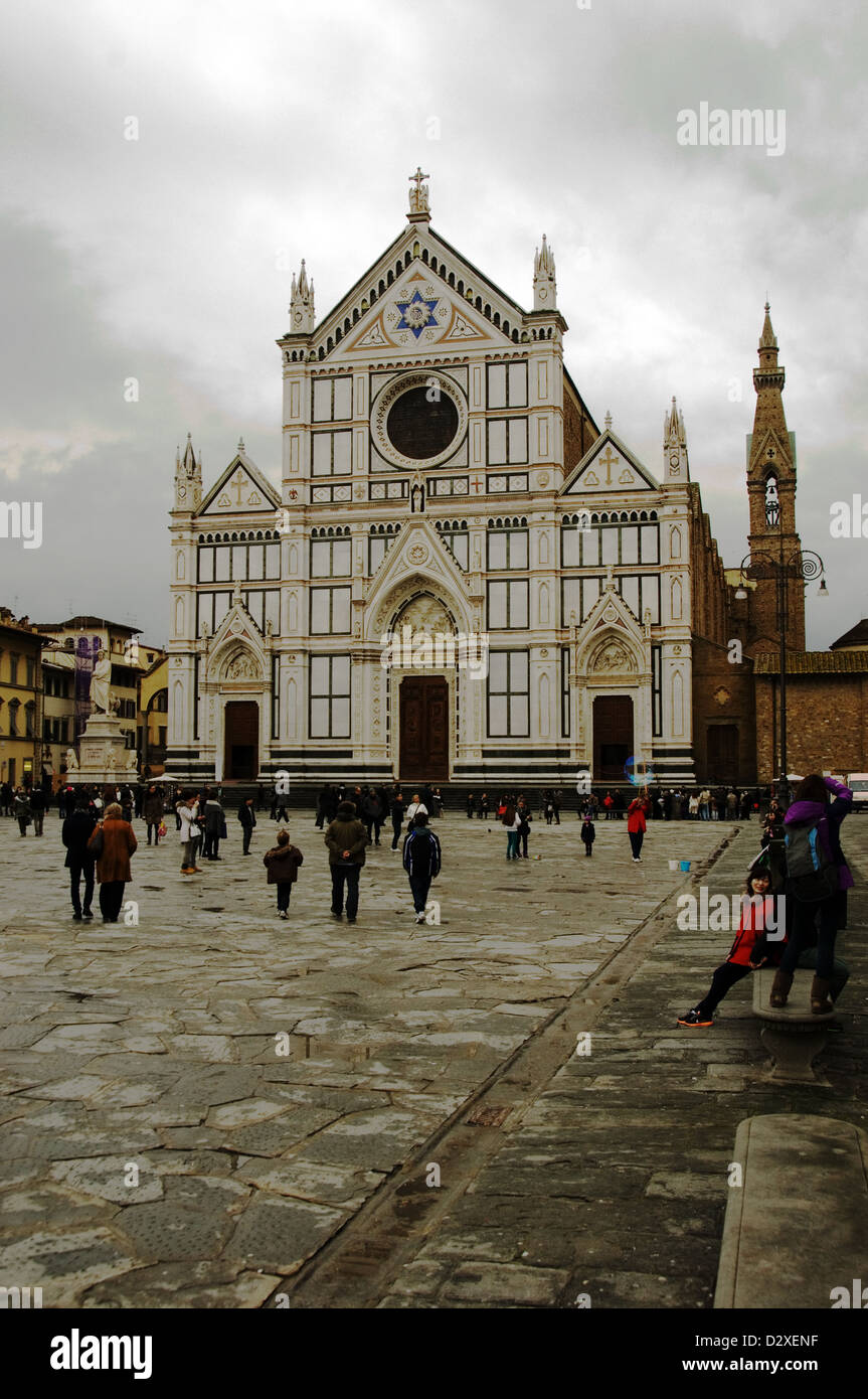 Santa croce church hi-res stock photography and images - Alamy