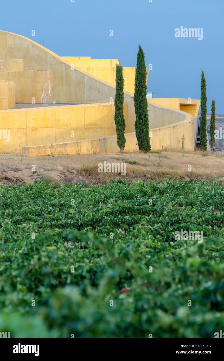 Antion Winery, El Ciego, Rioja, Spain Stock Photo - Alamy