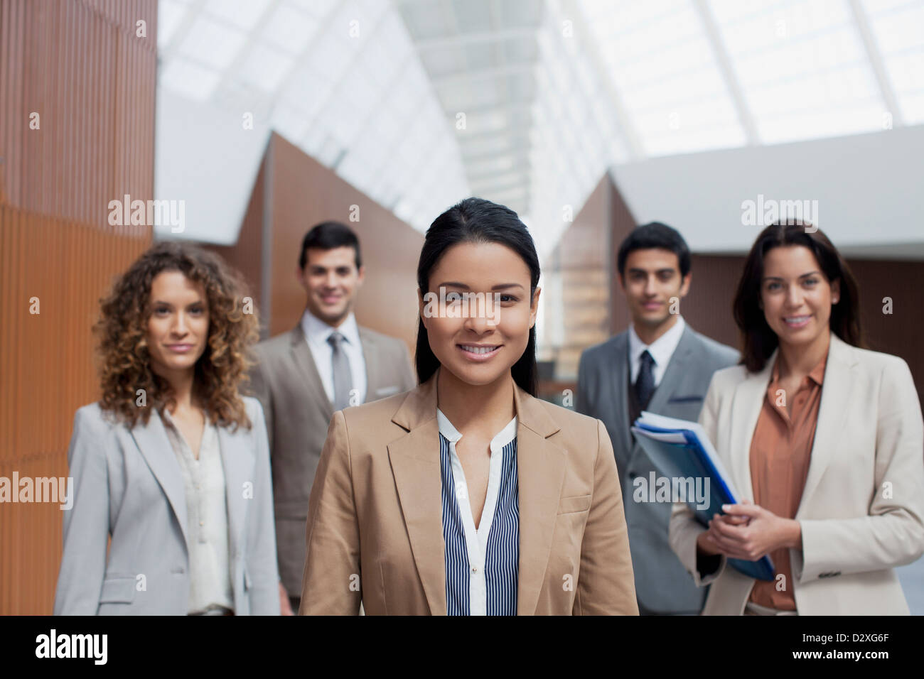 Row of self confident young people hi-res stock photography and images ...
