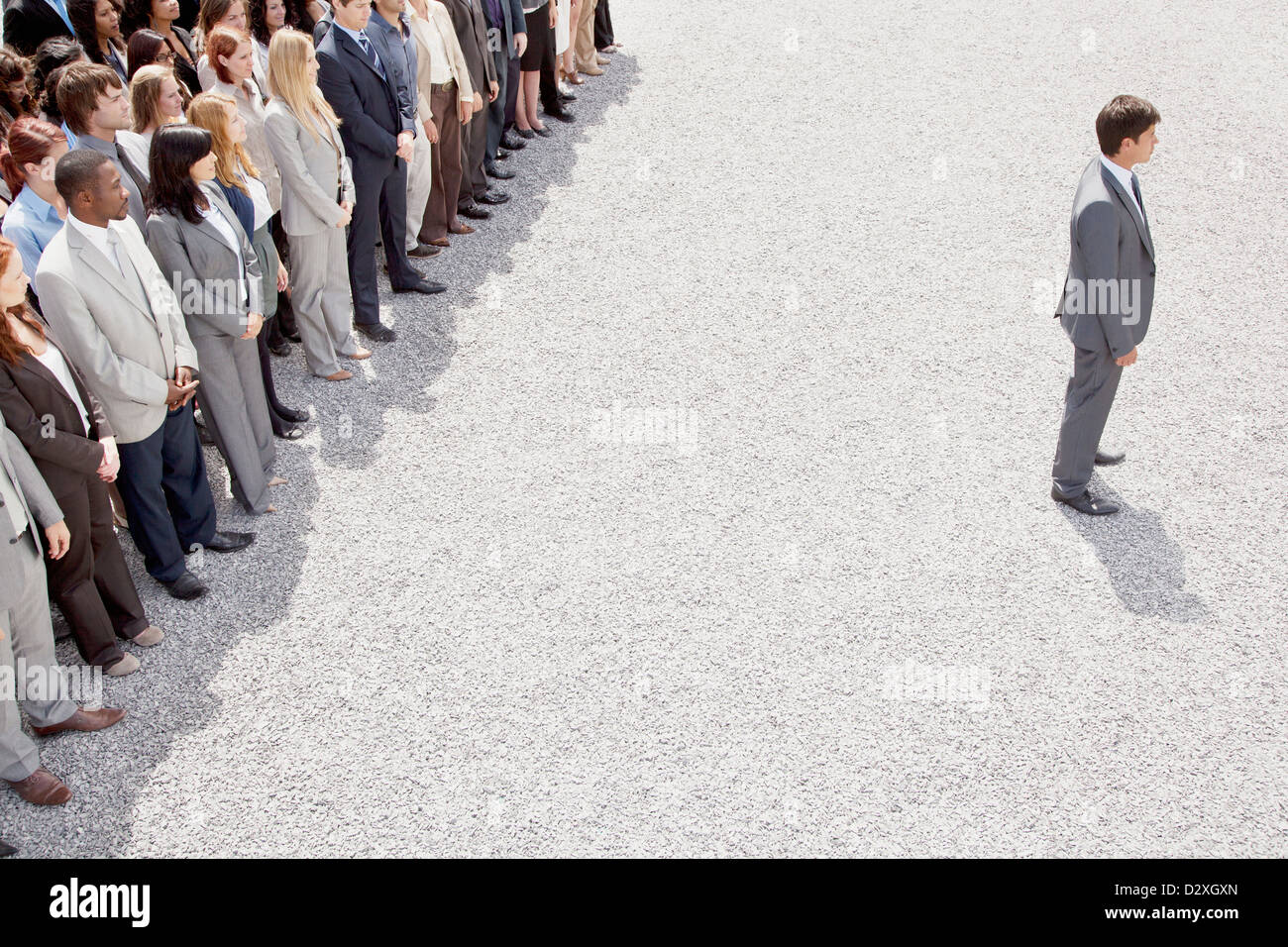 Circling back view young man hi-res stock photography and images - Alamy