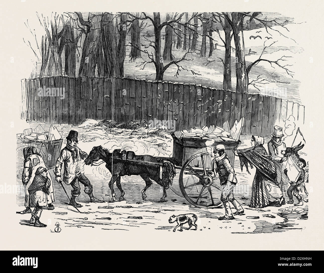 LONDON ICE CARTS Stock Photo - Alamy