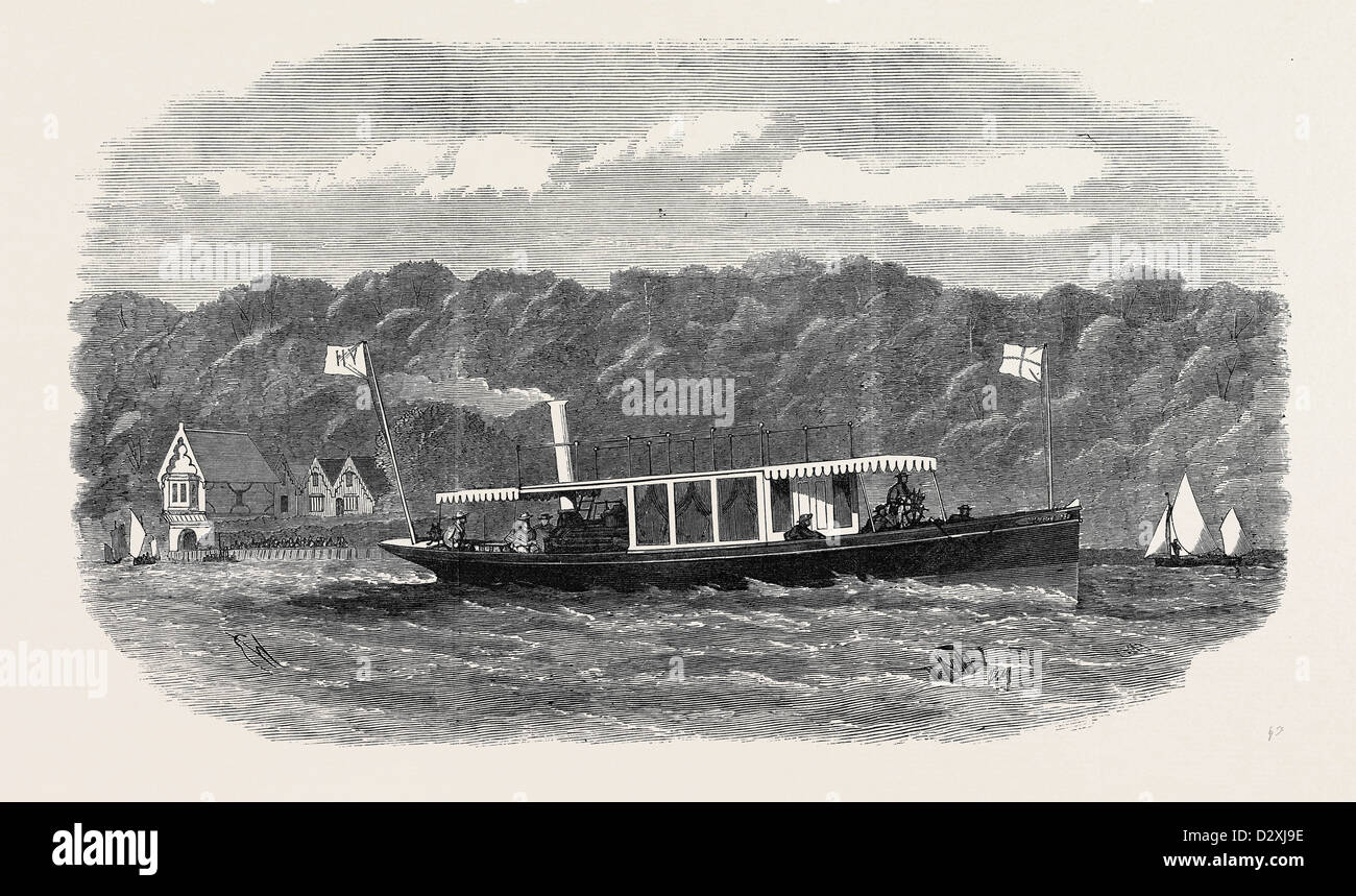 Steam launch hi-res stock photography and images - Alamy