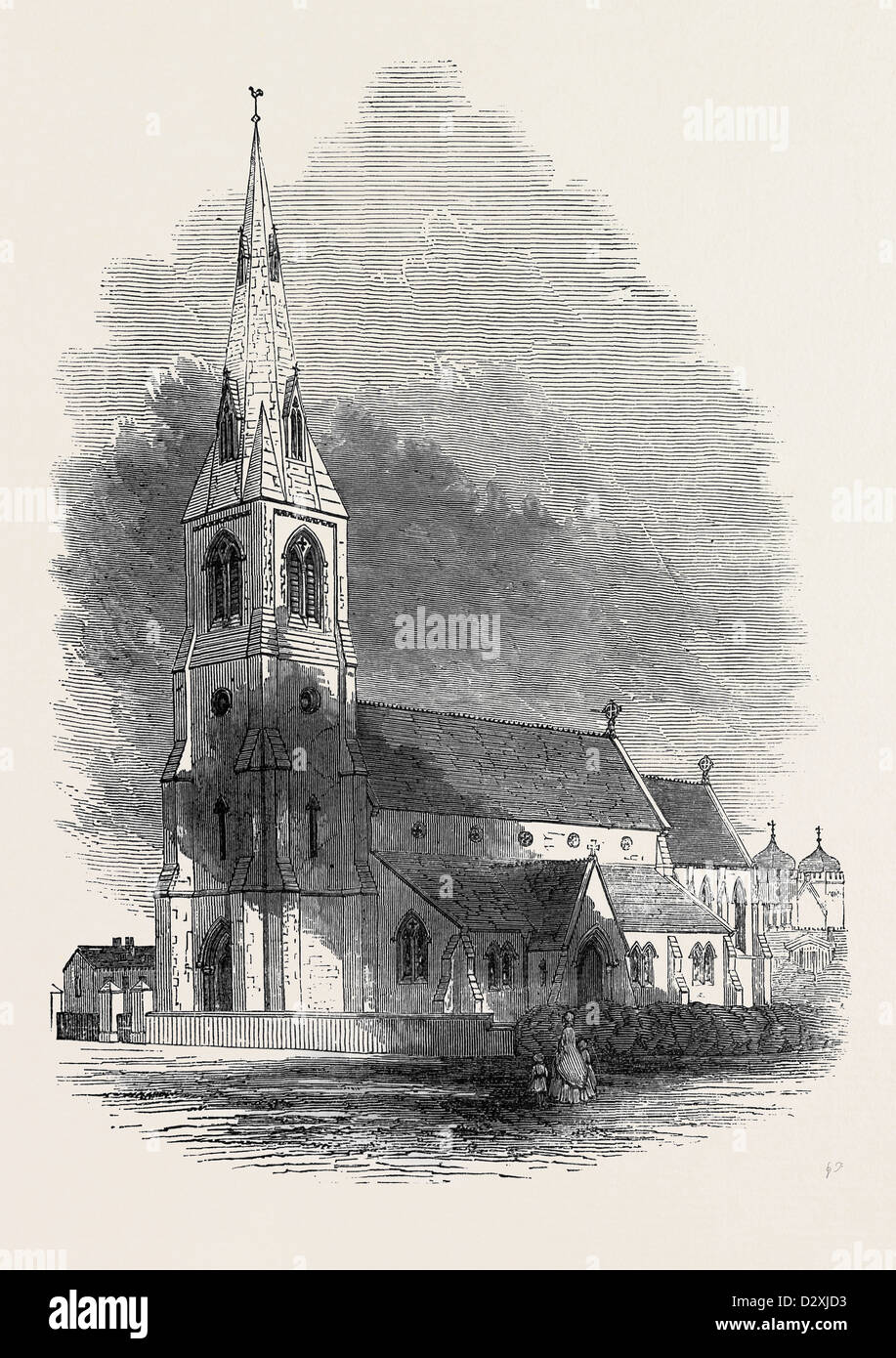 CHURCH OF ST. JOHN THE EVANGELIST, PENGE COMMON Stock Photo - Alamy