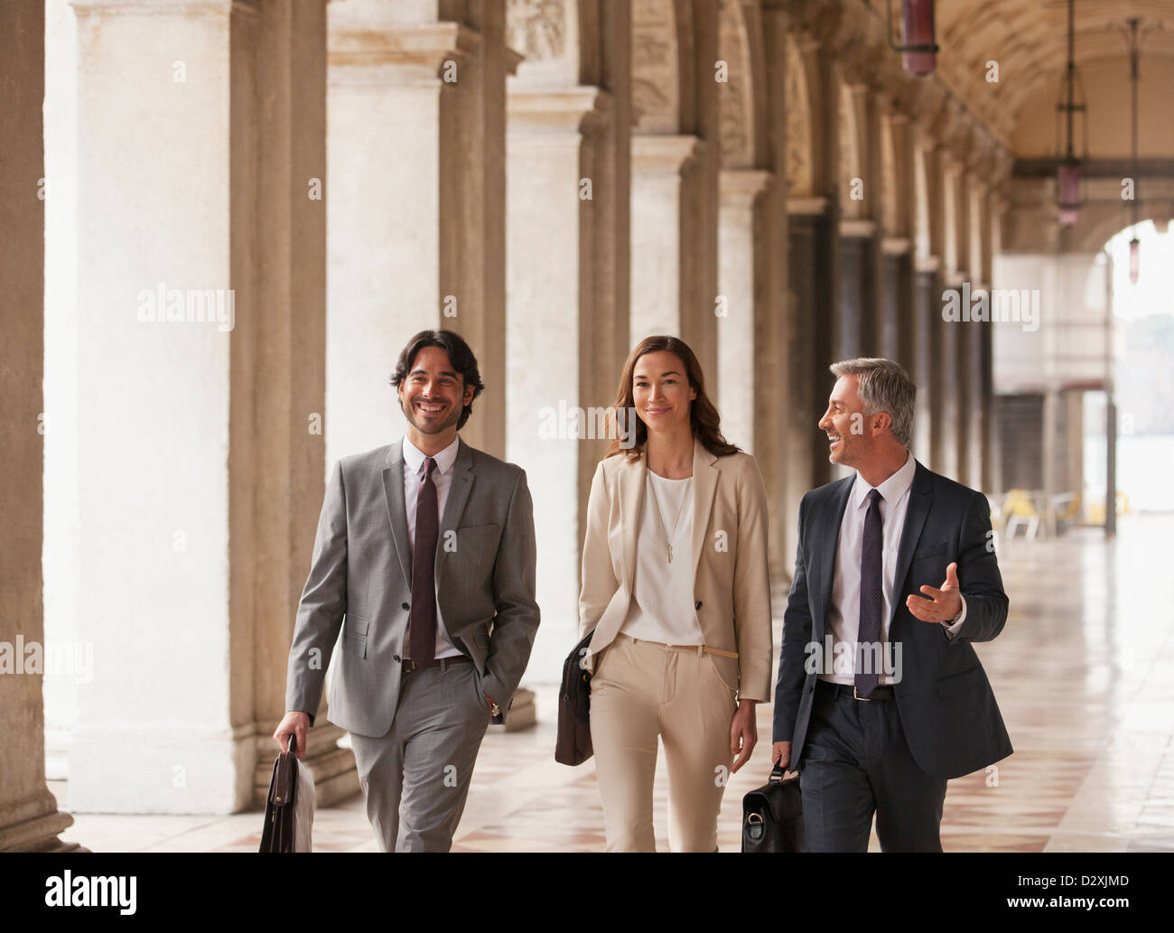 Walking square full people view hi-res stock photography and images - Alamy