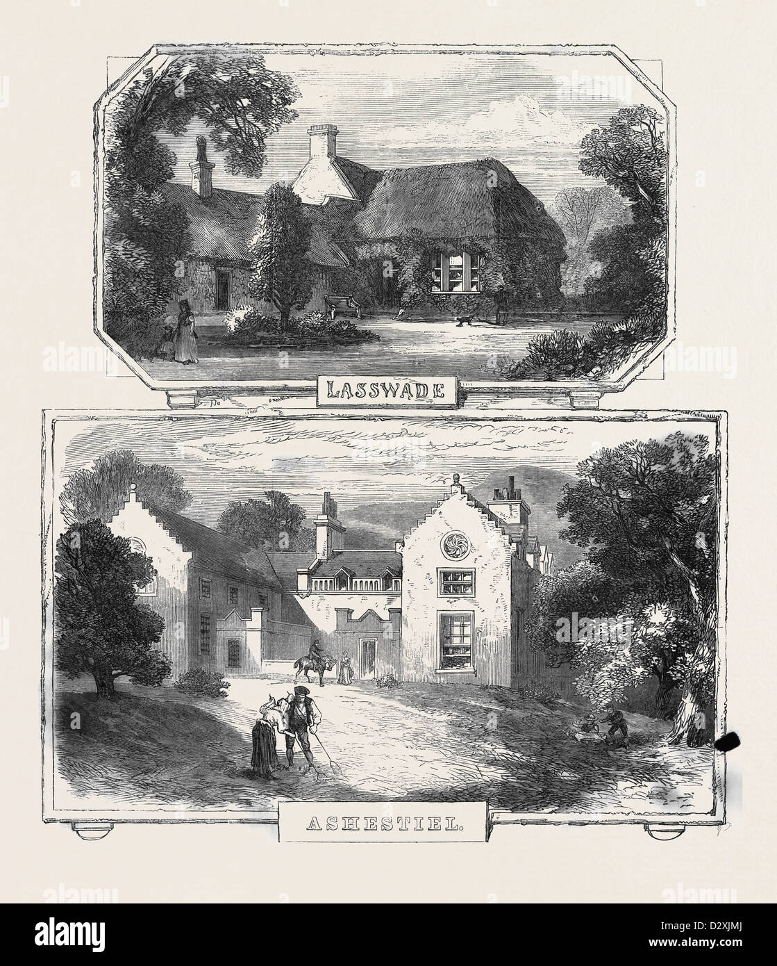 THE SCOTT CENTENARY 1871 Stock Photo - Alamy