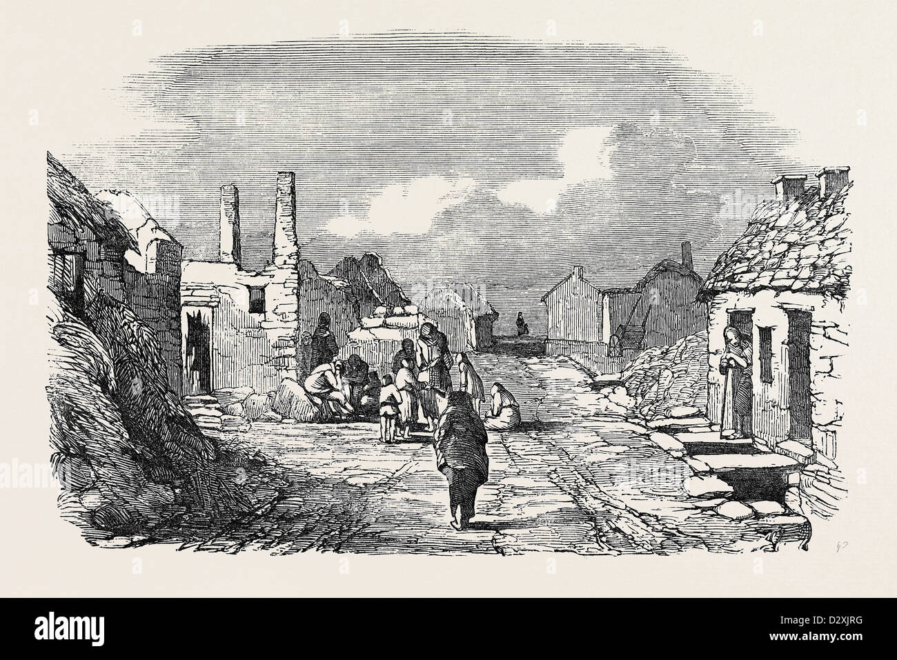 THE VILLAGE OF KILLARD Stock Photo - Alamy