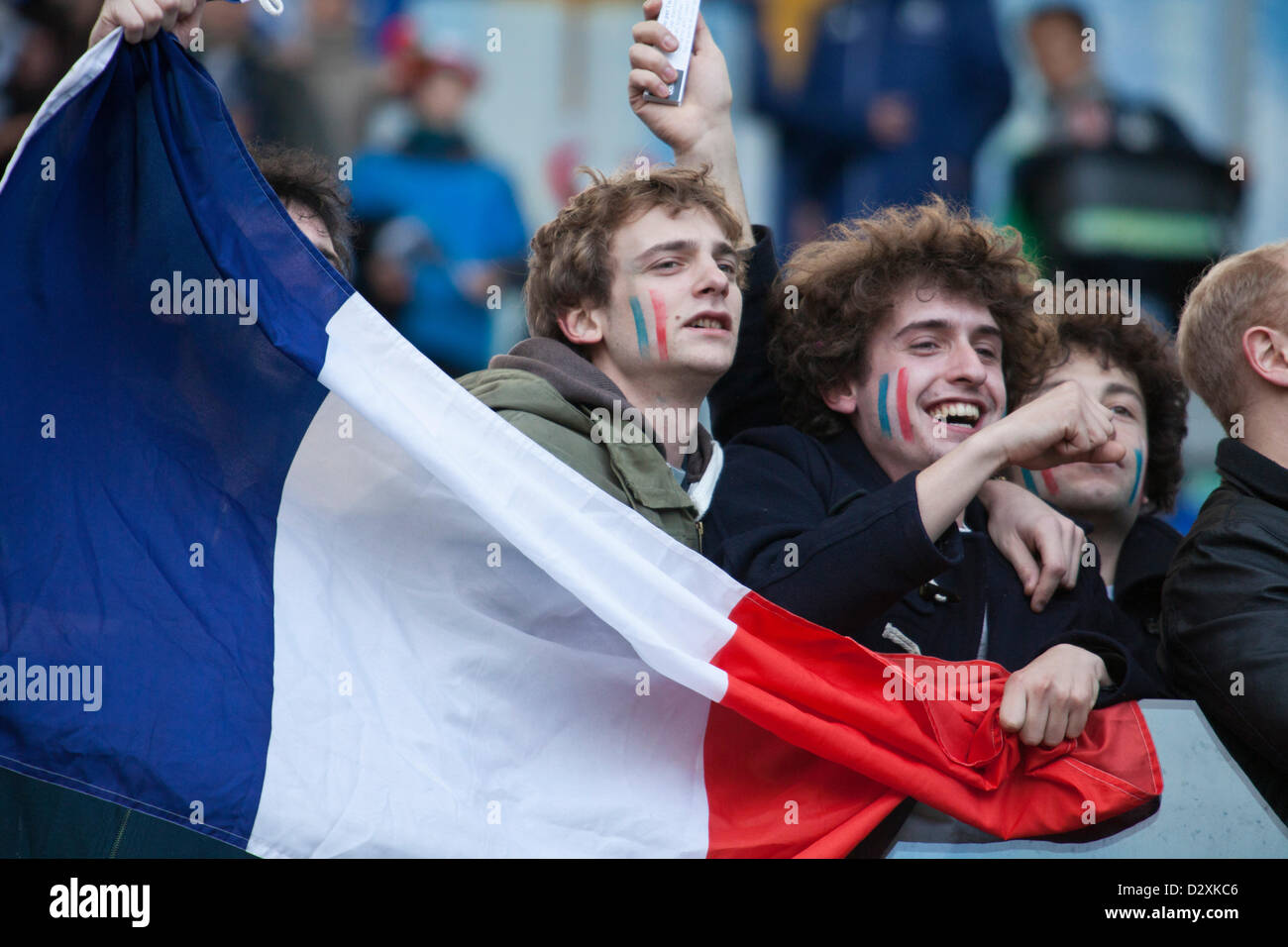 February 3rd 2013. Rome, Italy. Six Nations rugby. Italy vs France ...