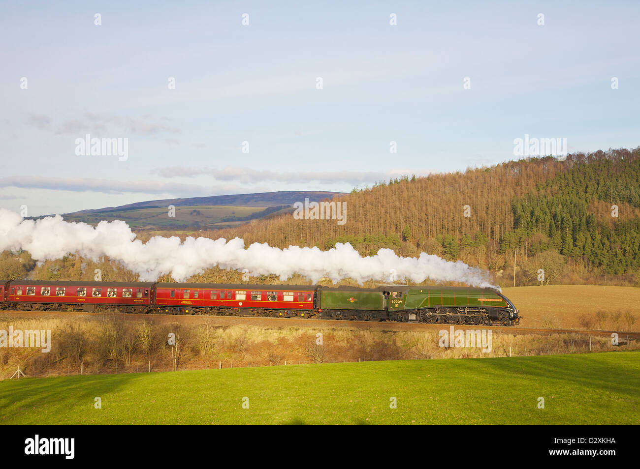 Class a4 steam locomotive hi-res stock photography and images - Alamy