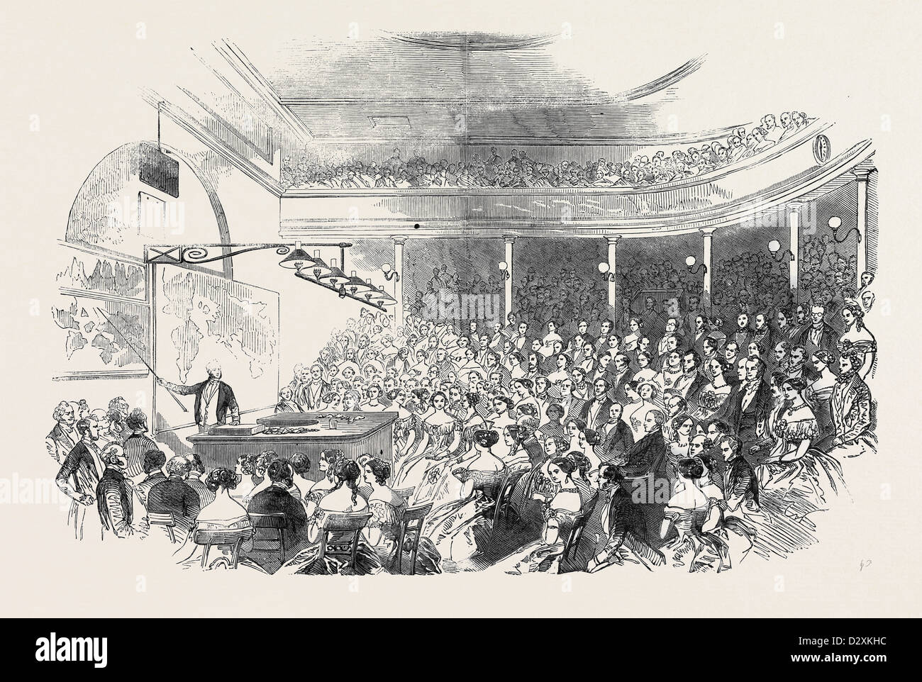 ROYAL INSTITUTION, SIR RODERICK MURCHISON'S LECTURE ON THE DISTRIBUTION ...
