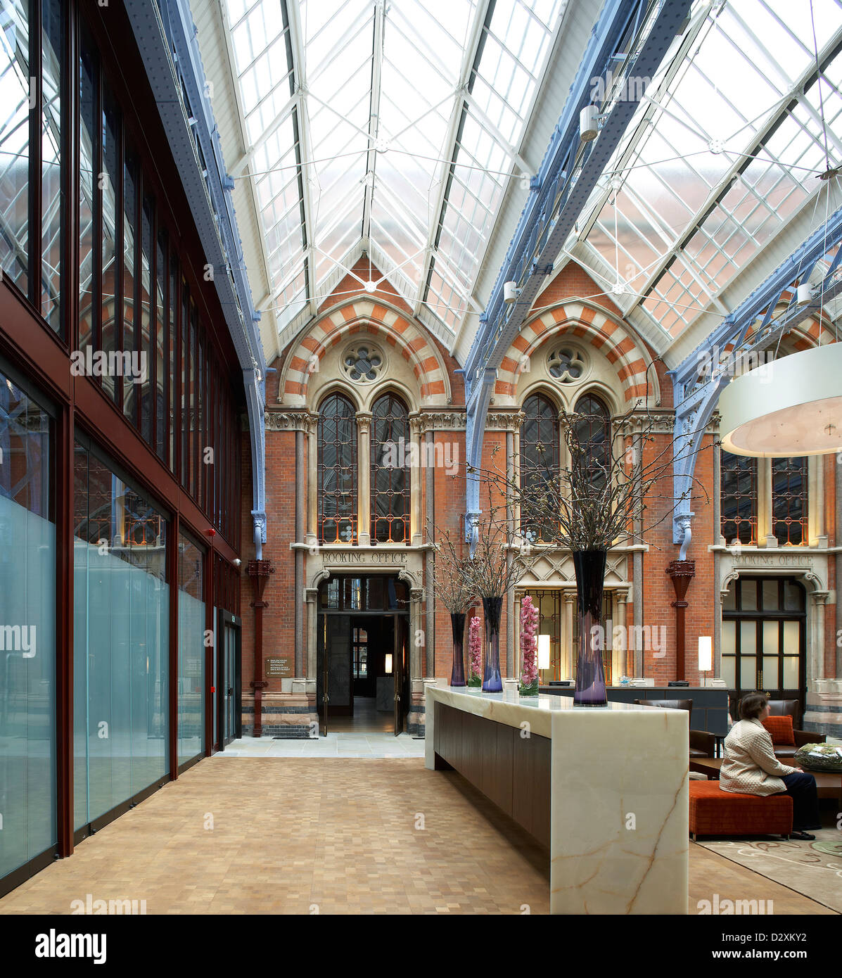 St Pancras Hotel, London, United Kingdom. Architect: Sir Giles Gilbert ...