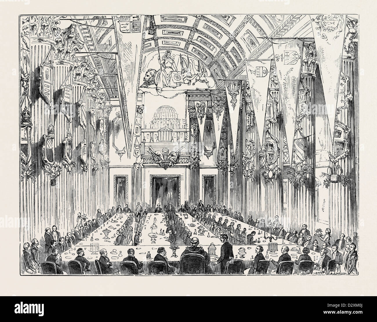 Egyptian hall mansion house hi-res stock photography and images - Alamy