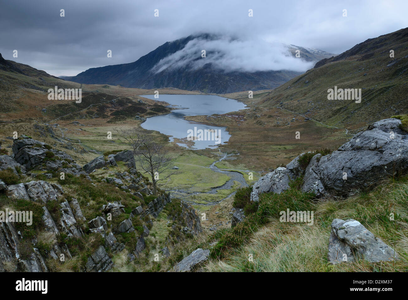 Cwm idwal snowdonia wales hi-res stock photography and images - Alamy