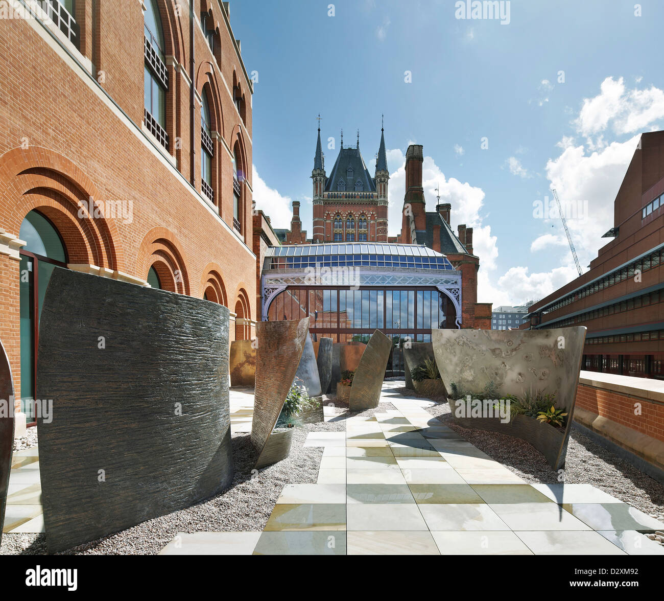 St Pancras Hotel, London, United Kingdom. Architect: Sir Giles Gilbert ...