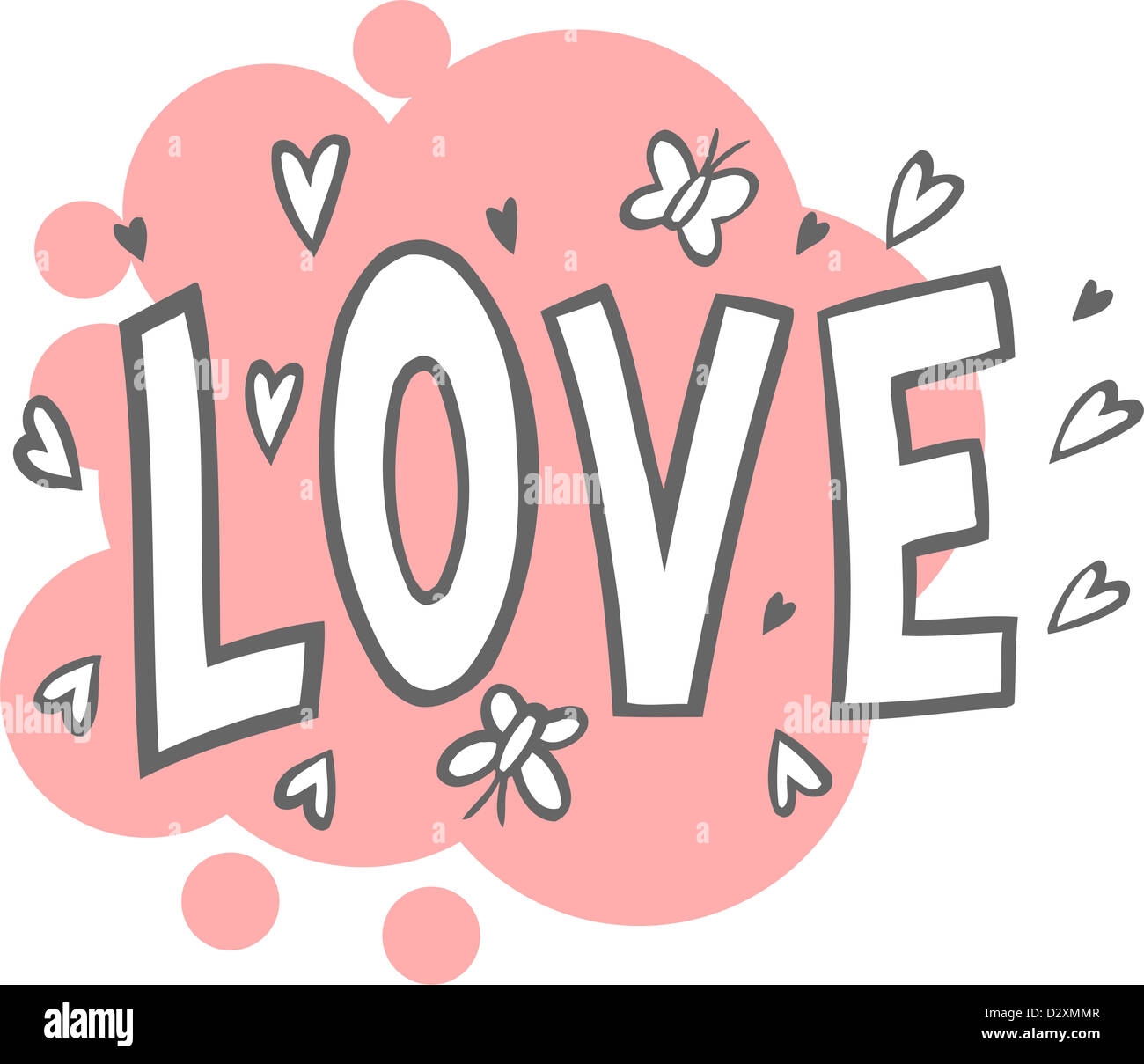 Inscription - love Stock Photo - Alamy