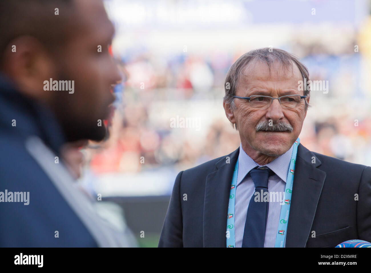 February 3rd. 2013. Rome, Italy. Six Nations rugby. Italy vs France ...