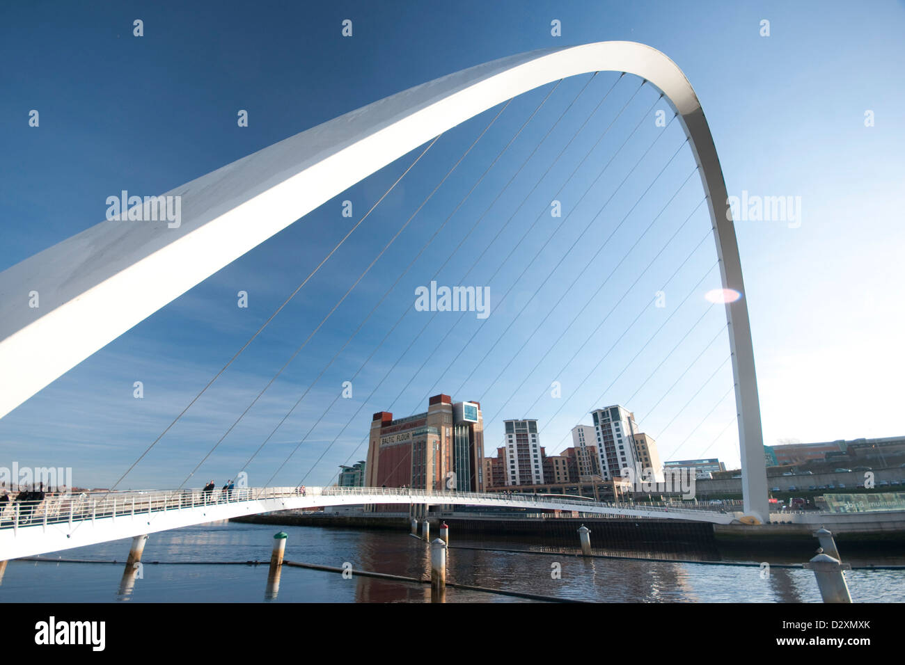 Baltic Gallery and Gateshead Millenium Bridge, Newcastle & Gateshead ...