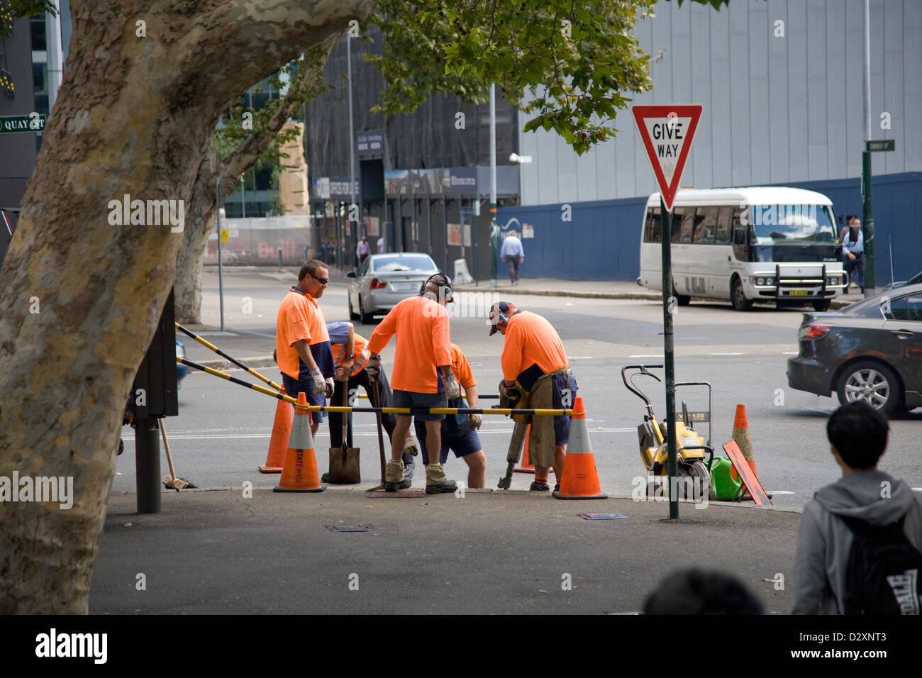 Australian Give Way Sign High Resolution Stock Photography and Images ...