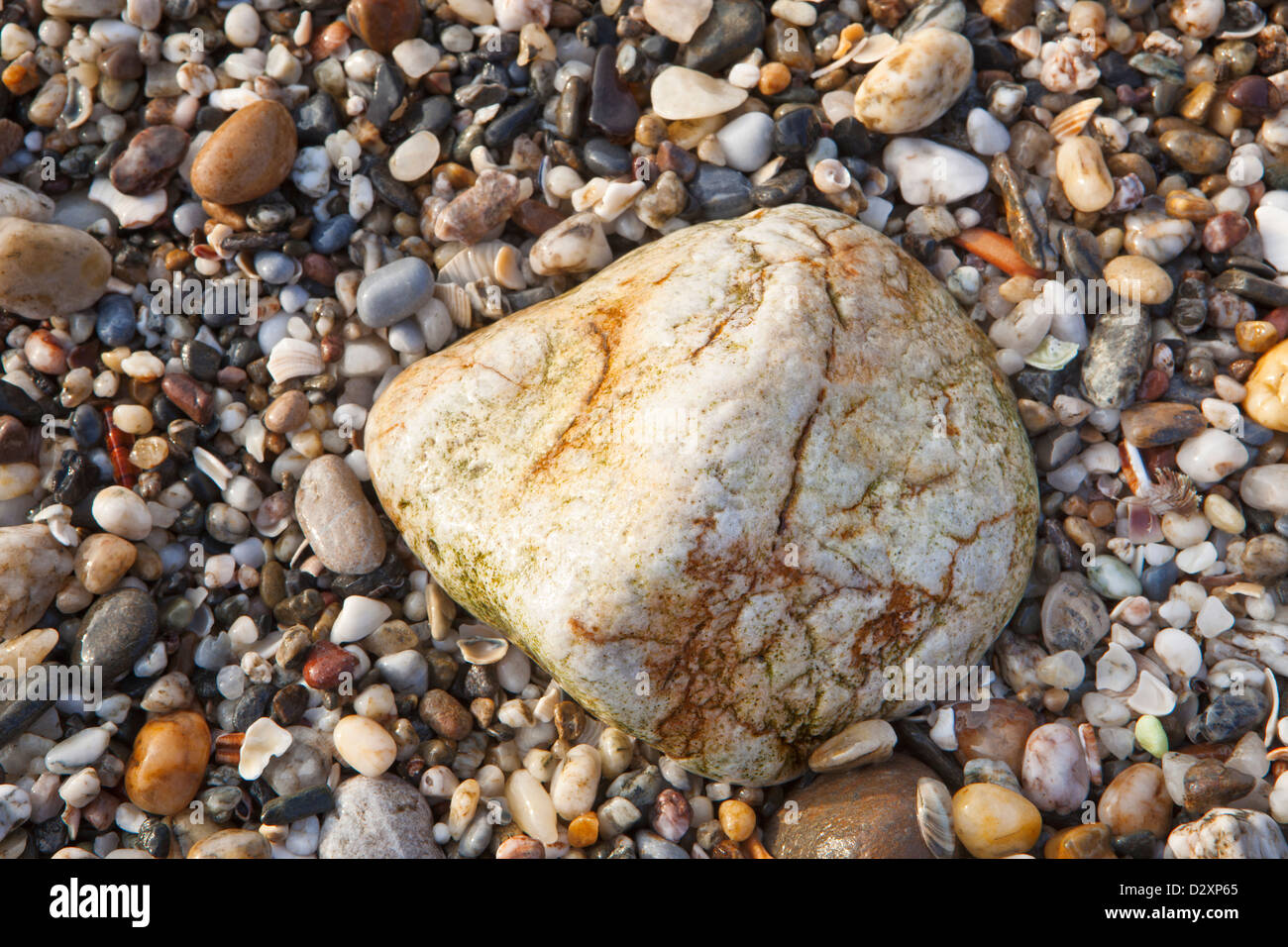 background texture a big white stone at the beach Stock Photo - Alamy