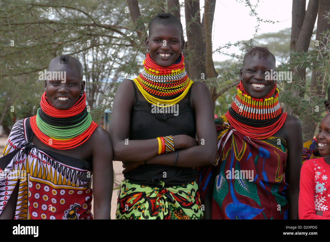 Portrait of turkana women hi-res stock photography and images - Alamy