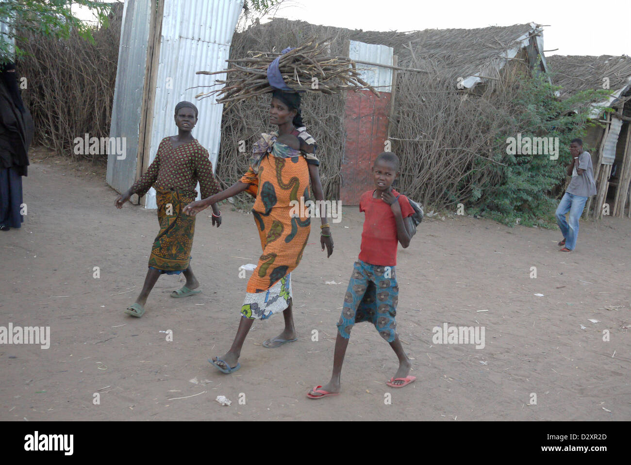Sub saharan africa refugee camp hi-res stock photography and images - Alamy