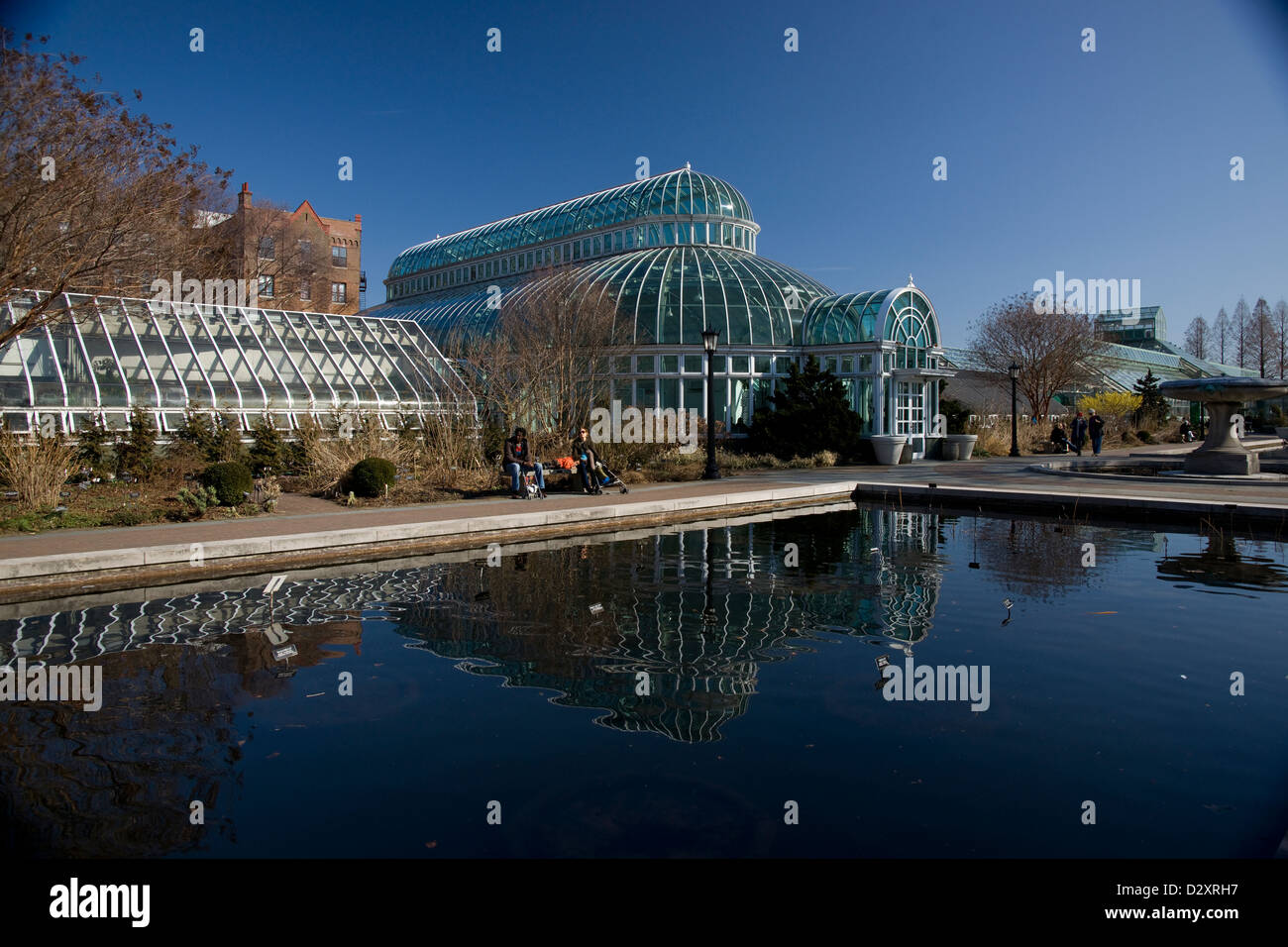 Brooklyn Botanical Garden New York City US USA Stock Photo - Alamy