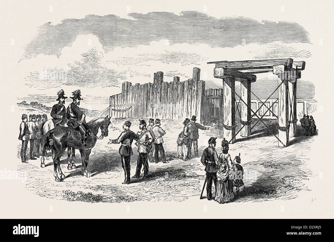 Stockade hi-res stock photography and images - Alamy