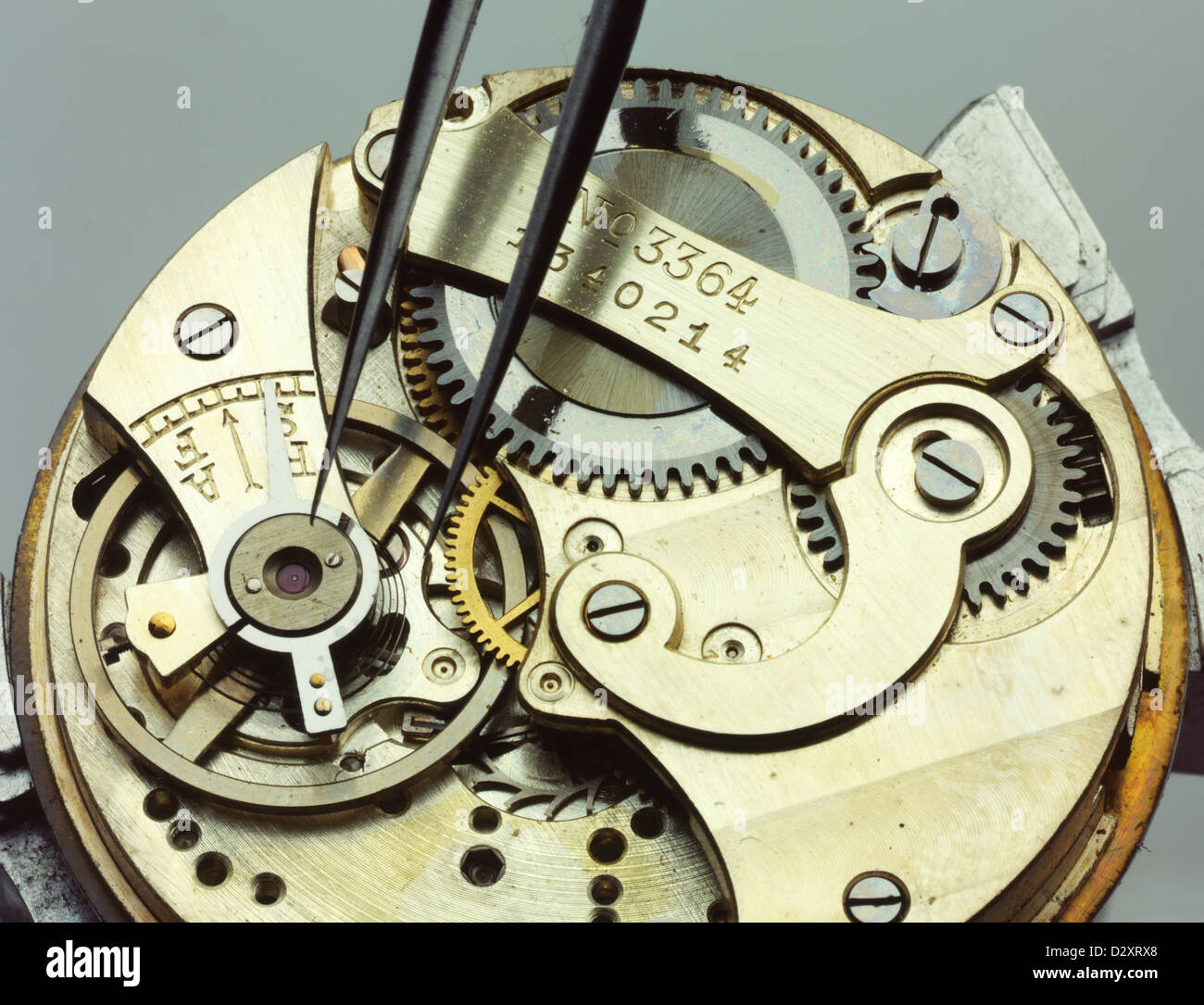 Watch mechanism hi-res stock photography and images - Alamy