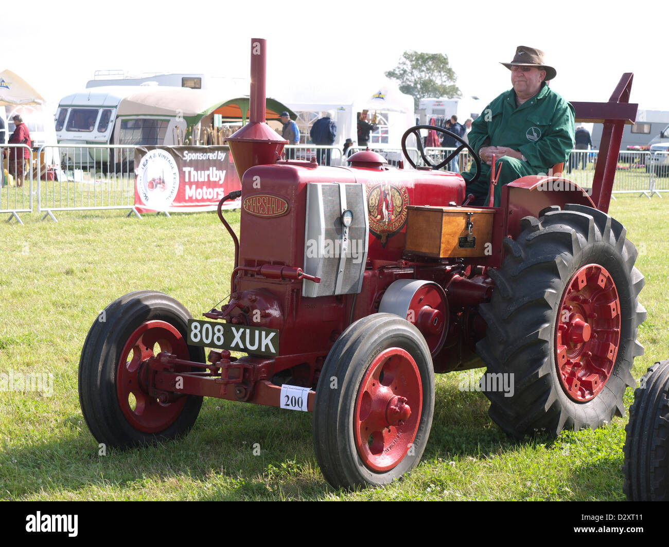 1937 Marshall 12/20 tractor Stock Photo - Alamy
