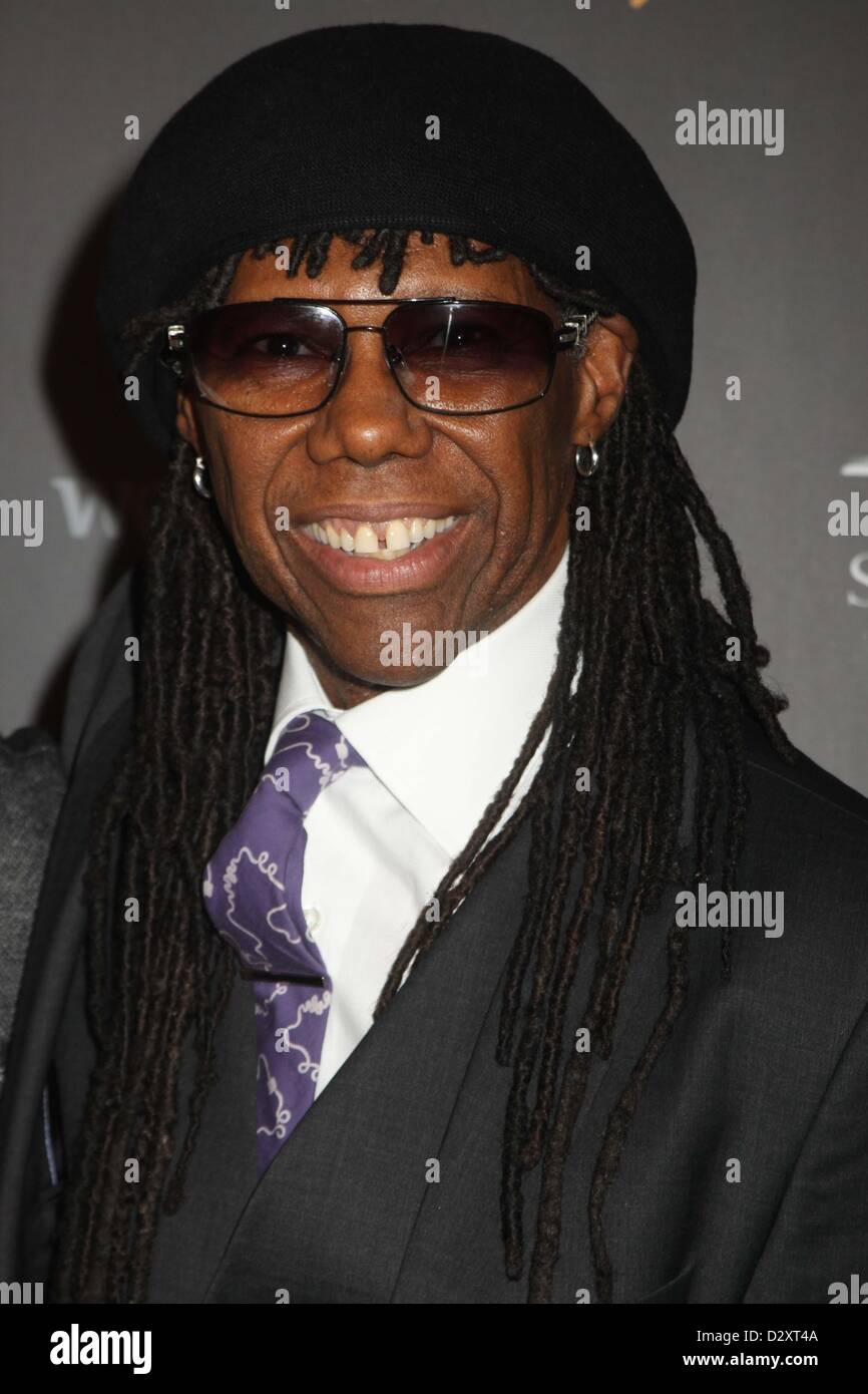 Jan. 31, 2013 - New York, New York, U.S. - NILE RODGERS ATTENDS 2013 WE ...