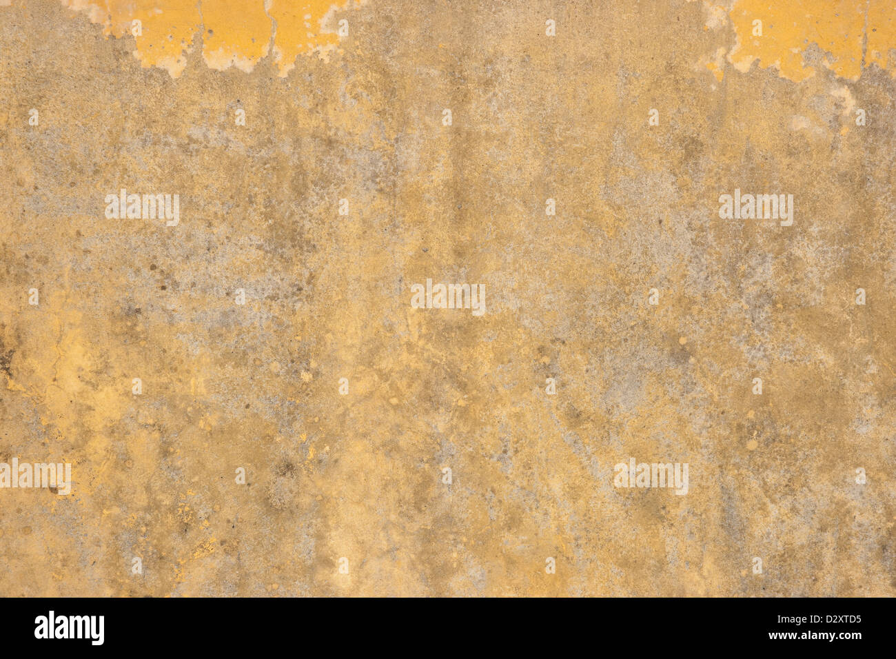 Yellow Golden Ochre Old Stucco Wall Texture Stock Photo - Alamy