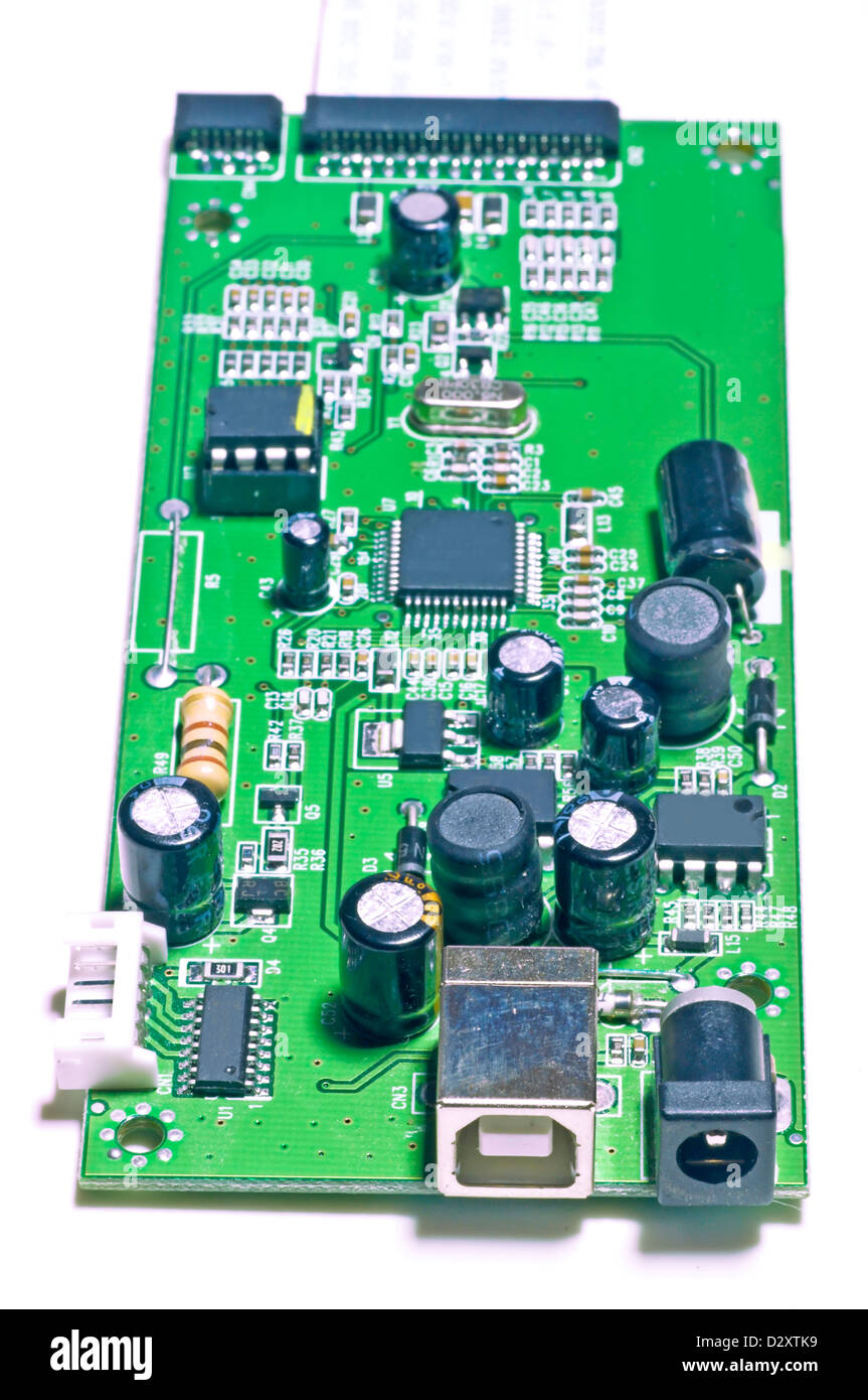 circuit board of a scanner Stock Photo - Alamy