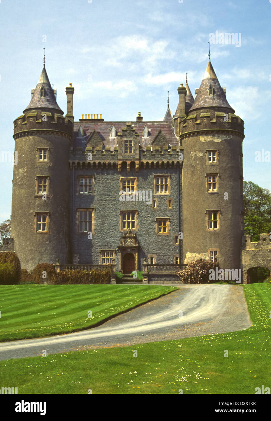 Killyleagh Castle in County Down, Northern Ireland Stock Photo - Alamy