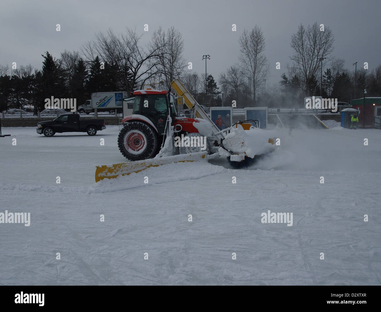 Ice rink machine blade hi-res stock photography and images - Alamy