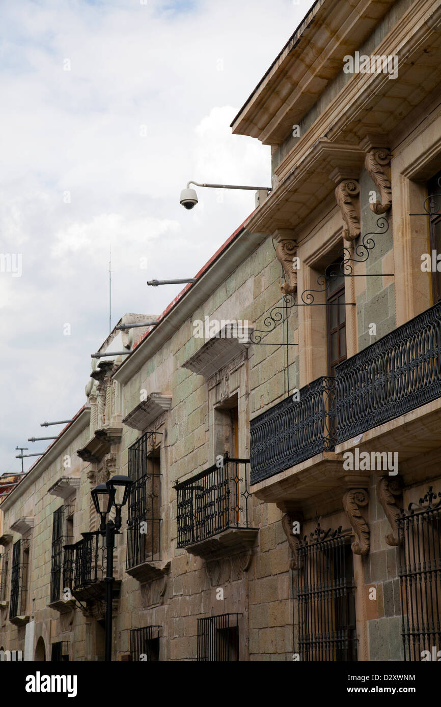 Historic center in the city of oaxaca de juarez hi-res stock ...
